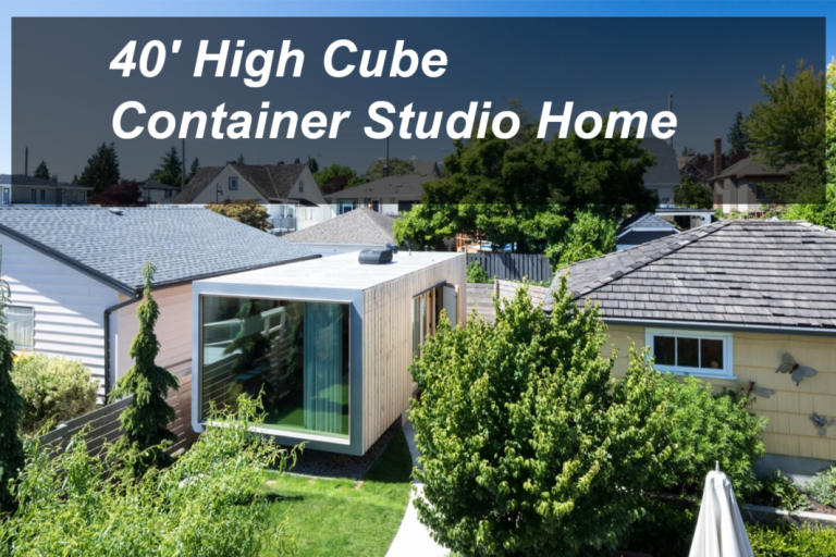 40' High Cube Container Studio Home : ThaiReefer Group