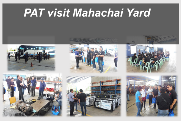 PAT (Port Authority of Thailand) visit Mahachai Yard : ThaiReefer Group