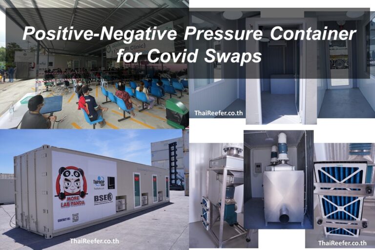 Positive-Negative Pressure Container for Covid Swaps - Thaireefer