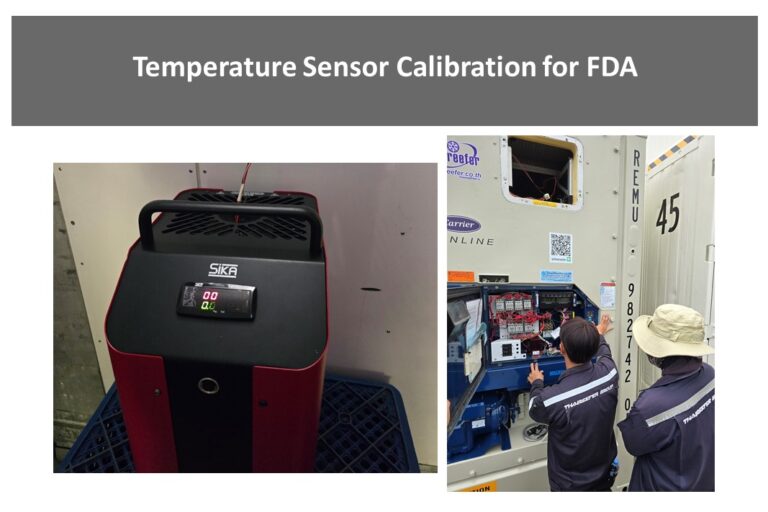 Temperature Sensor Calibration | ThaiReefer Group